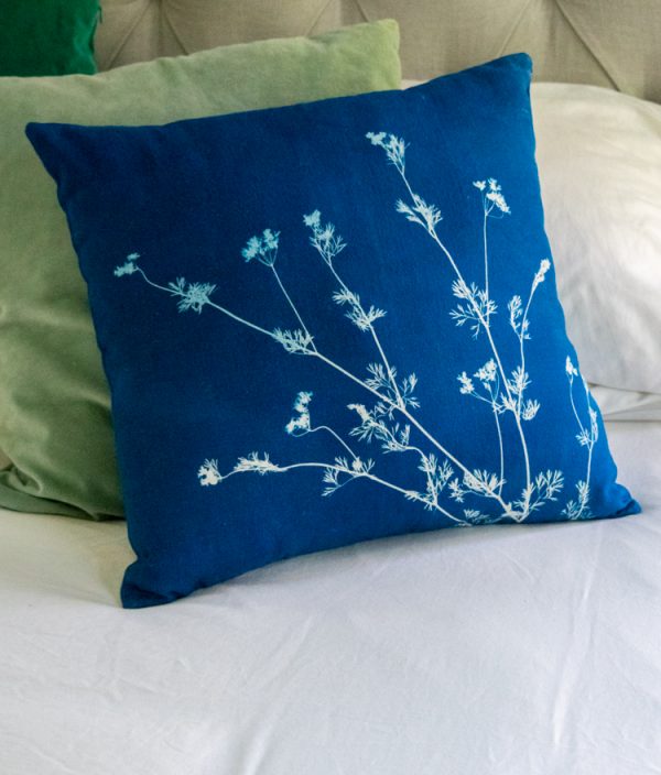 How to Make Cyanotypes on Fabric - Otherwise Amazing